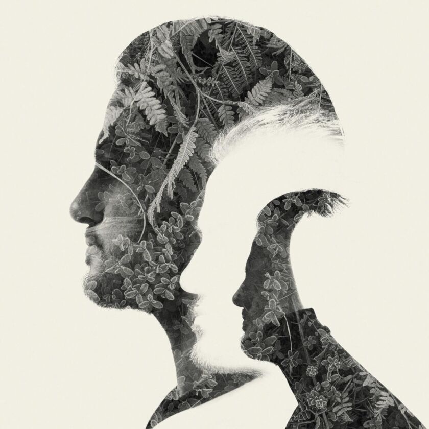 Christoffer Relander: human and environment double exposures